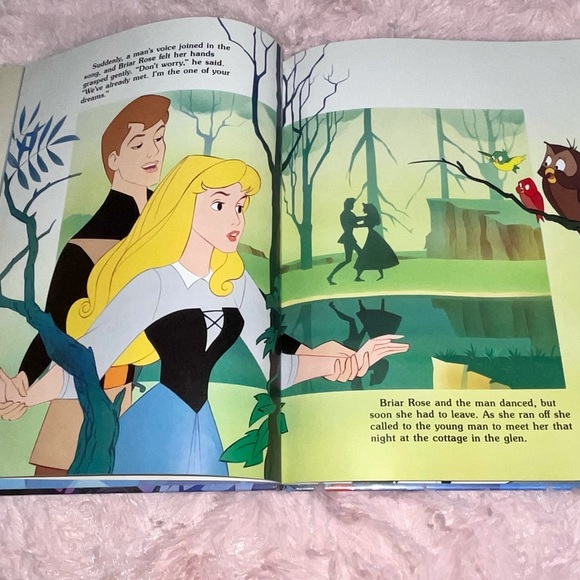 Disney | Other | Classic Vintage Storybook Disney Sleeping Beauty ...